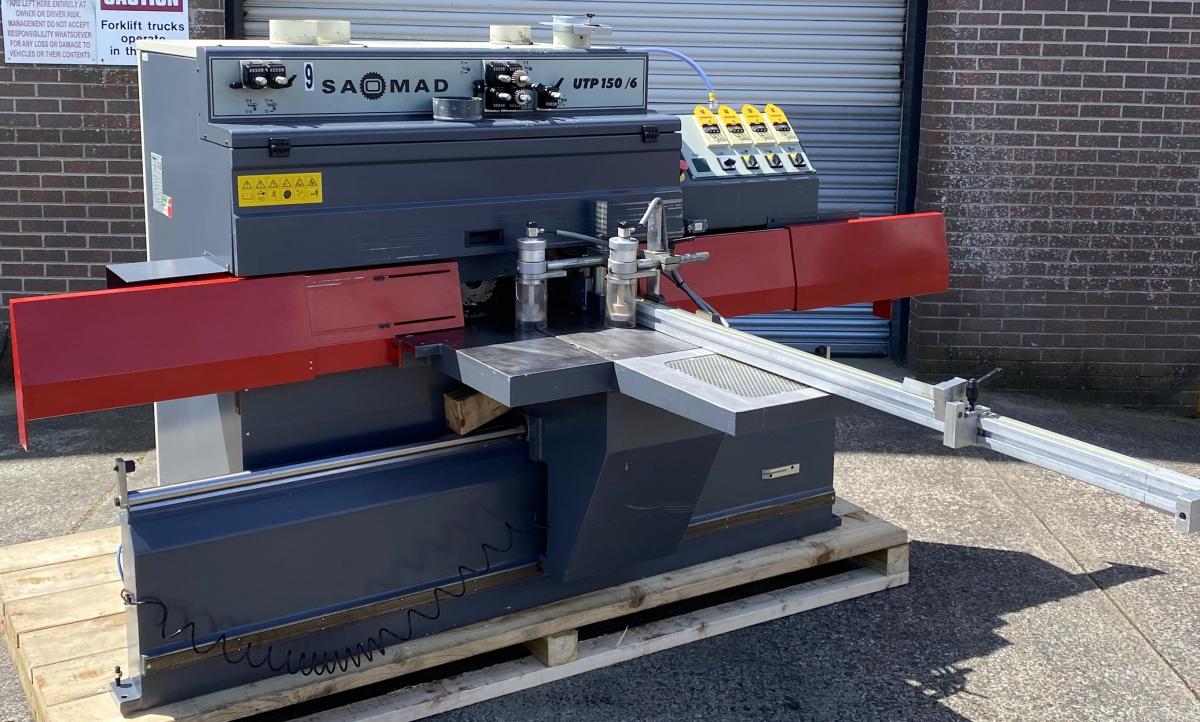 Saomad Single End Tenoner - Napoleon Products Ltd